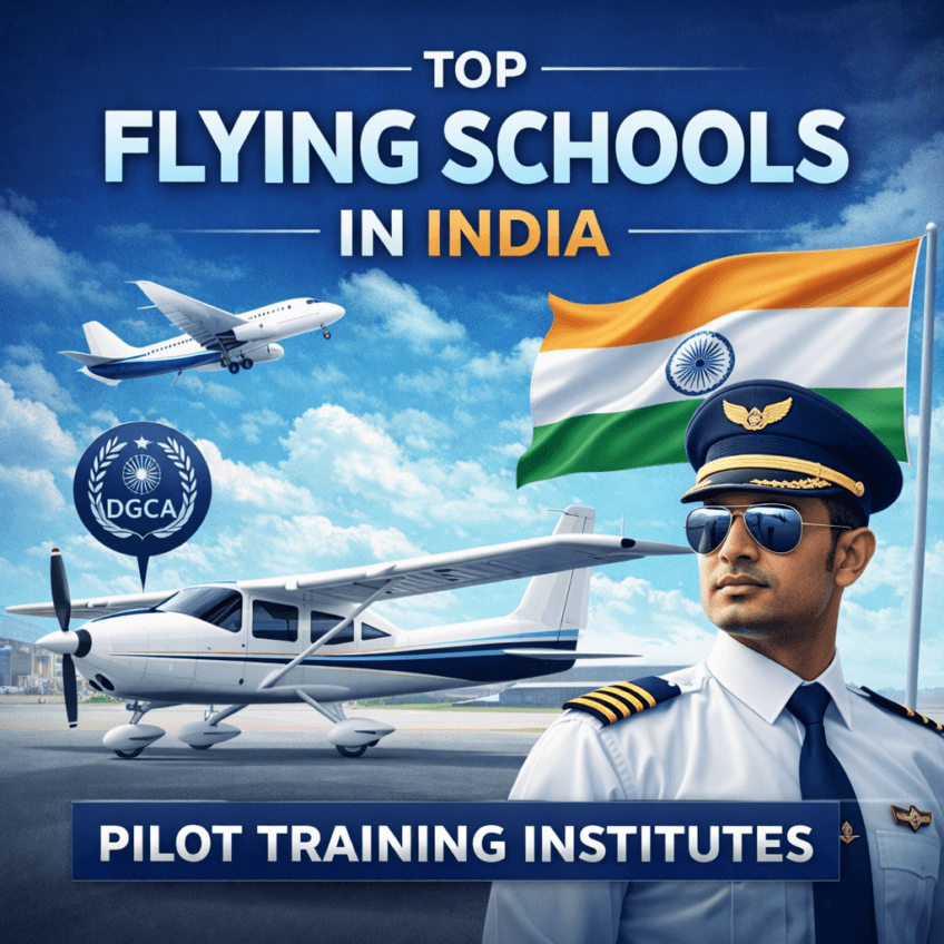 Top Flying Schools in India | Pilot Training Institutes